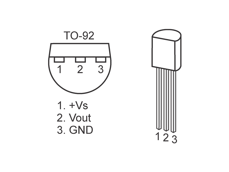 LM35 Temperature Sensor (Original) - Senith Electronics LM35 Temperature Sensor (Original) - Senith Electronics